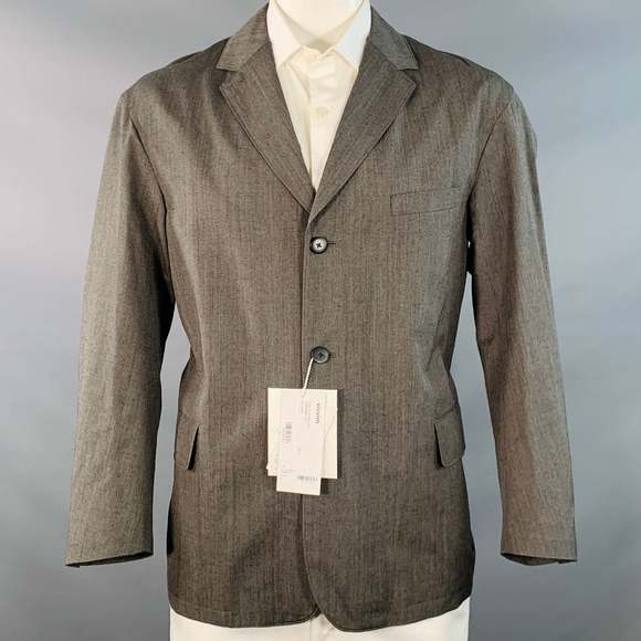 Visvim | Suits & Blazers | Visvim Yardbird Grey Wool Linen Notch Lapel ...